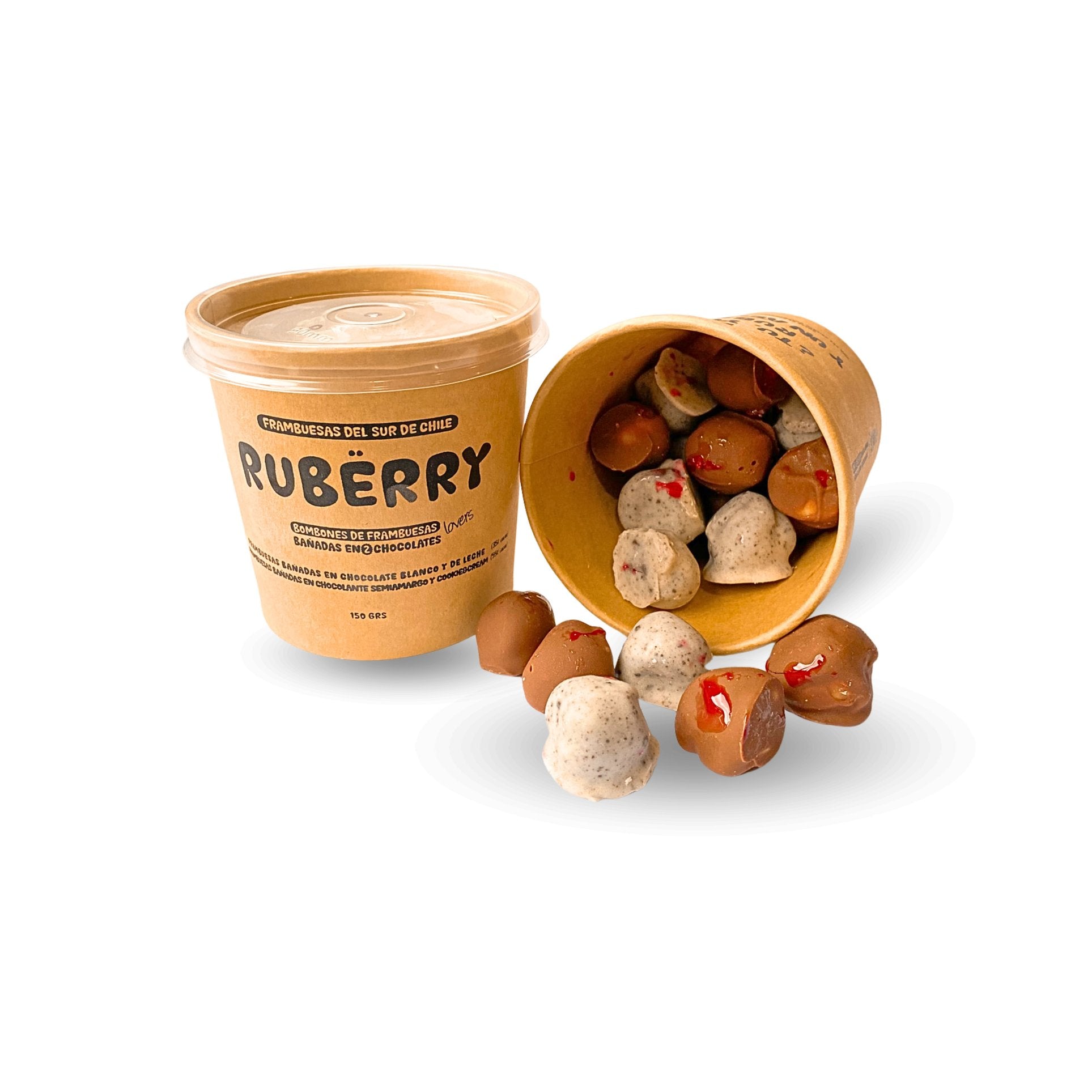 Bombones Helados Frambuesa Ruberry 150 grs – LaFabbrica.cl